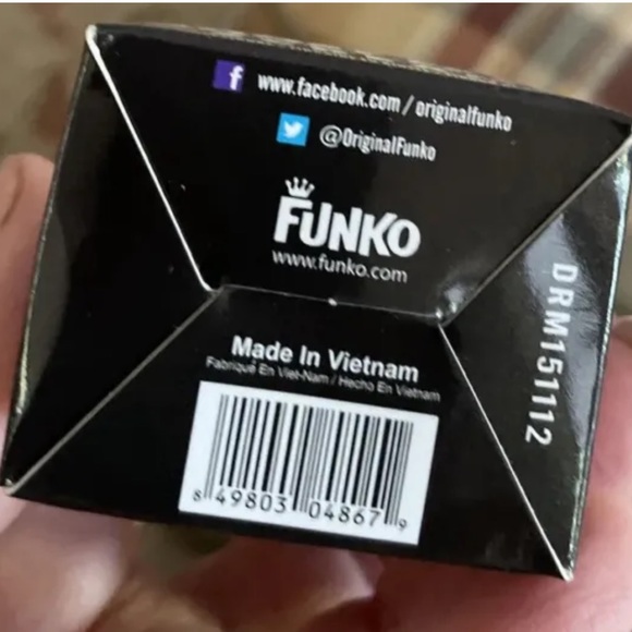 Funko | Toys | Funko Pop Scream Ghostface Keychain Black White Faced ...